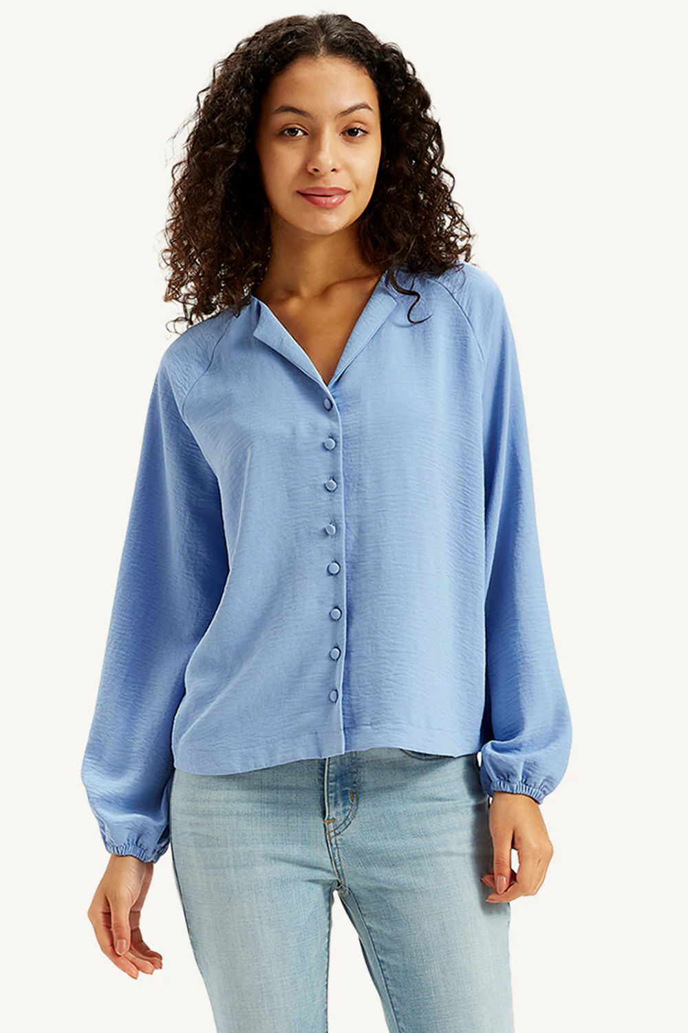 Levis Lapel Collar Top | Odel.lk