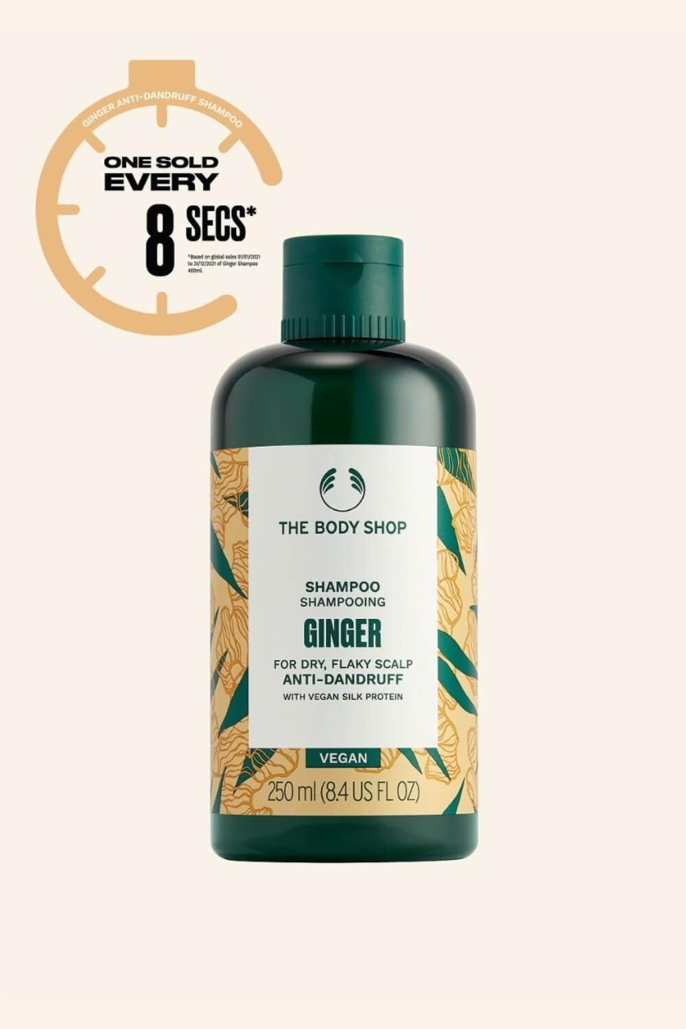 The Body Shop shampoo Ginger 250Ml Ax | Odel.lk