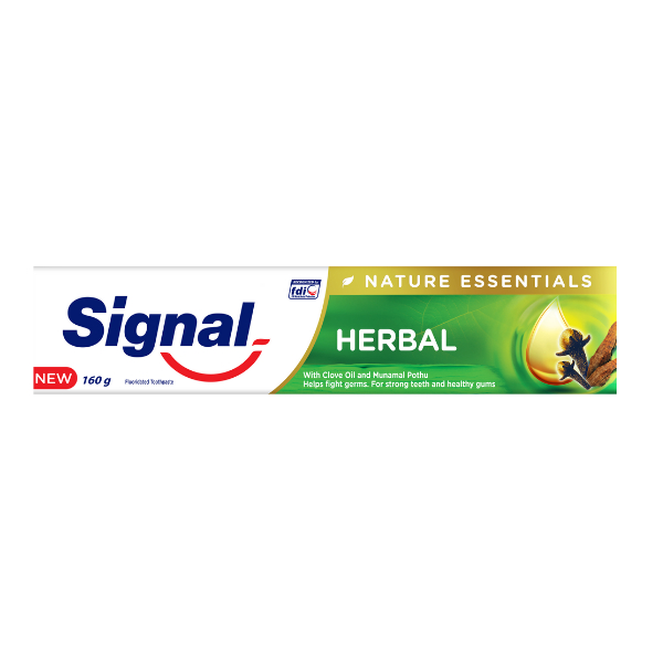 Signal Toothpaste Herbal 160G | Glomark.lk