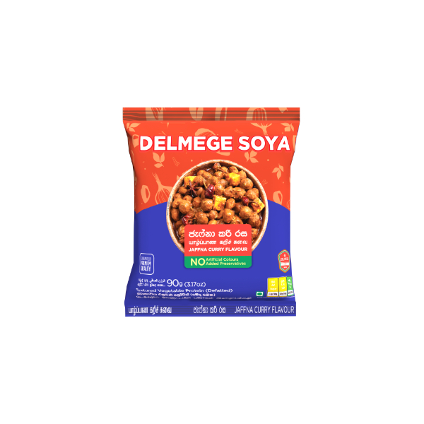Delmege Soya Meat Jaffna Curry 90G | Glomark.lk
