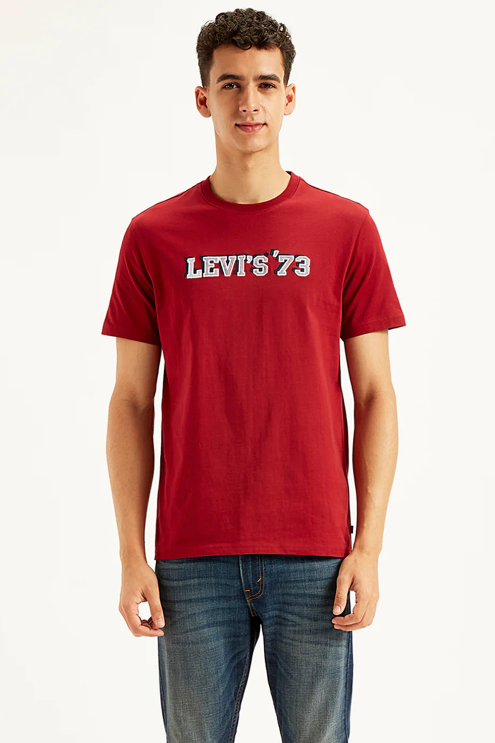 Levis Applique Red T-Shirt | Odel.lk