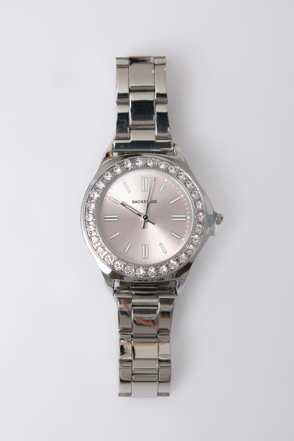 Backstage Ea1776-04 Silver & Pink Watch | Odel.lk