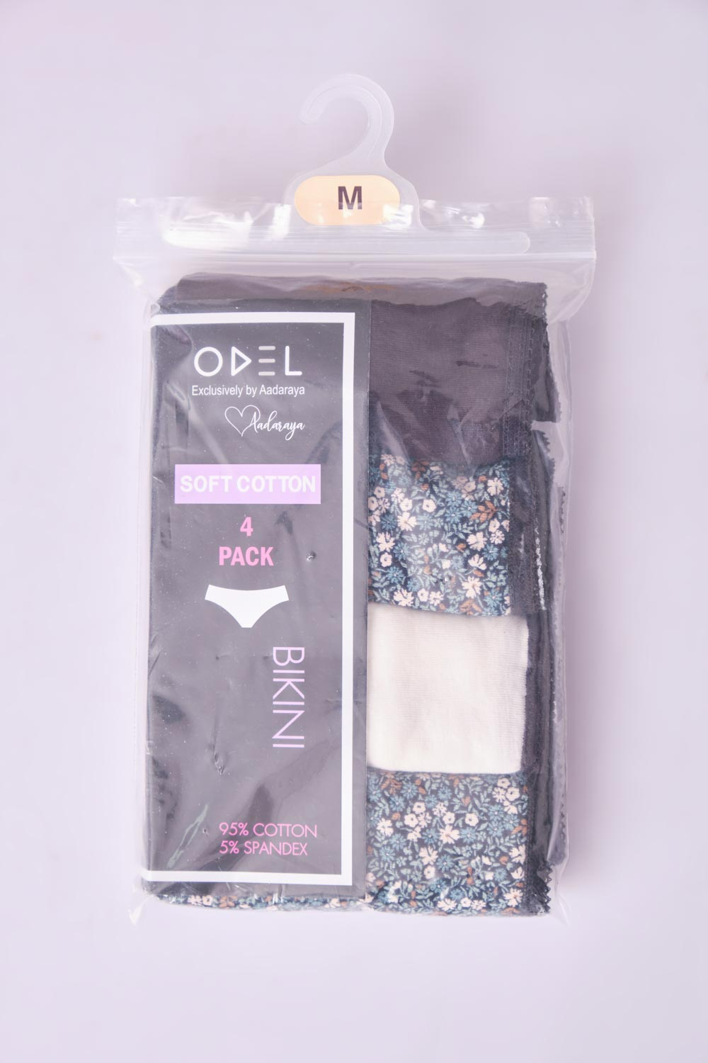 Odel Bikini Assorted Colors Pack of 4 | Odel.lk