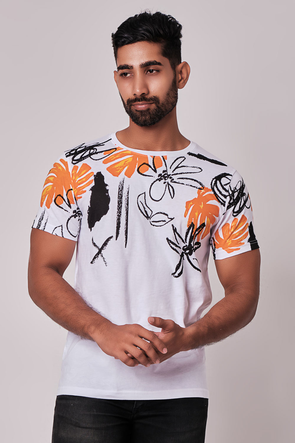 Odel Solid Crew Neck T-shirt | Odel.lk