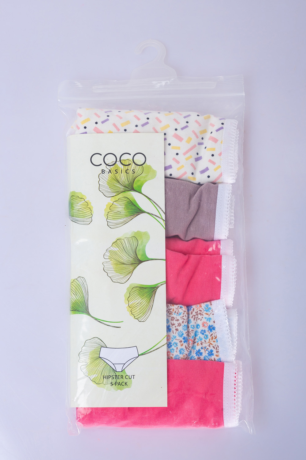 Cotton Collection Pink Combo Panty Packs By Coco | Odel.lk
