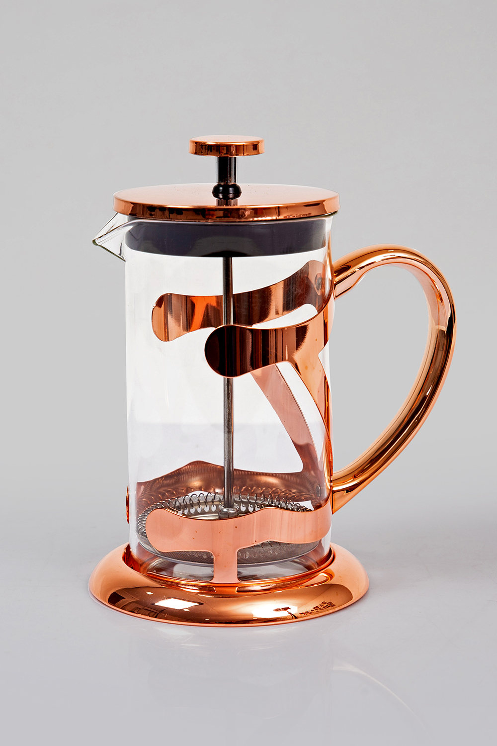Odel Tea Plunger Copper 17x11cm | Odel.lk