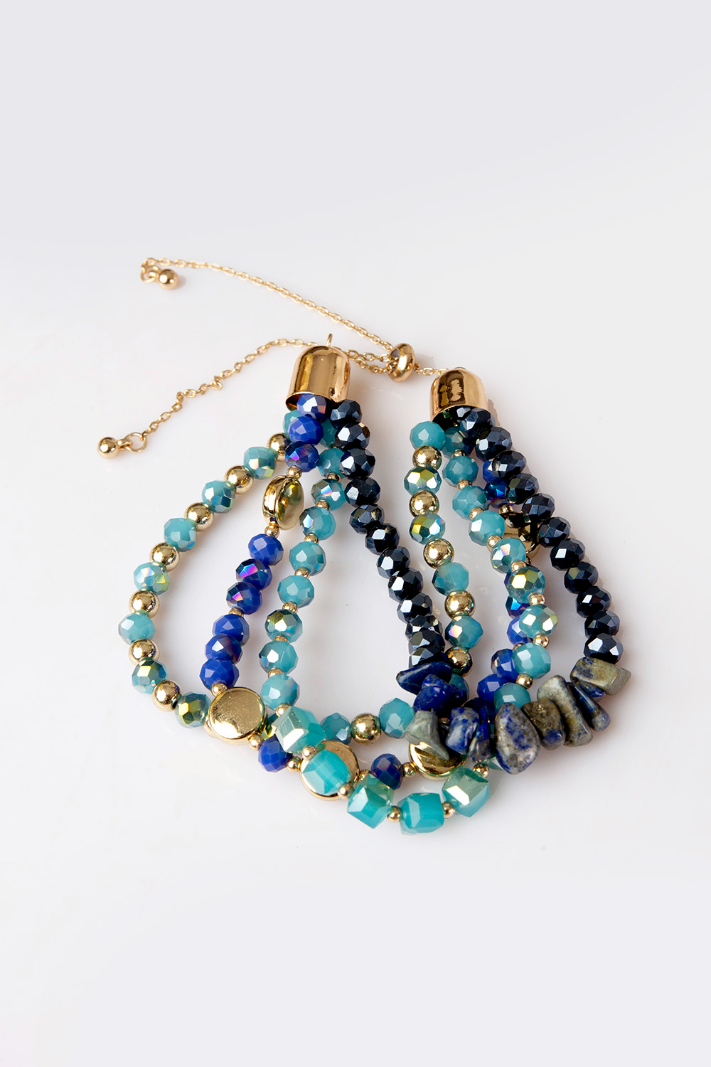 Backstage Blue Bead Detailed Bracelets | Odel.lk