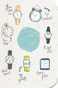 Hallmark Birthday O'Clock Card | Odel.lk