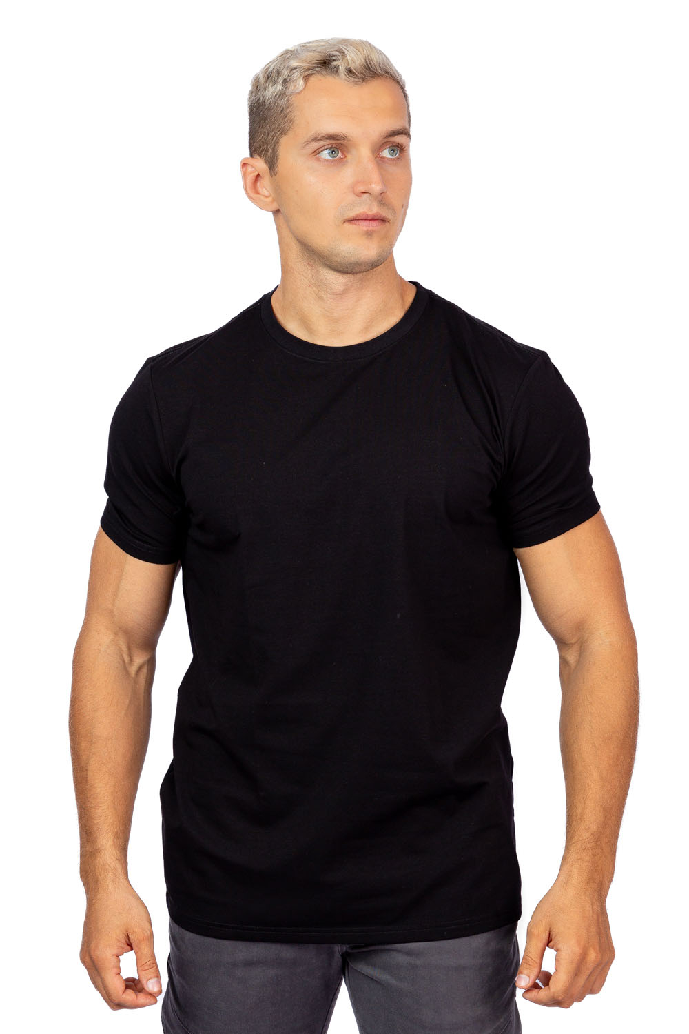 Premium Solid Crew Neck T-shirt | Odel.lk