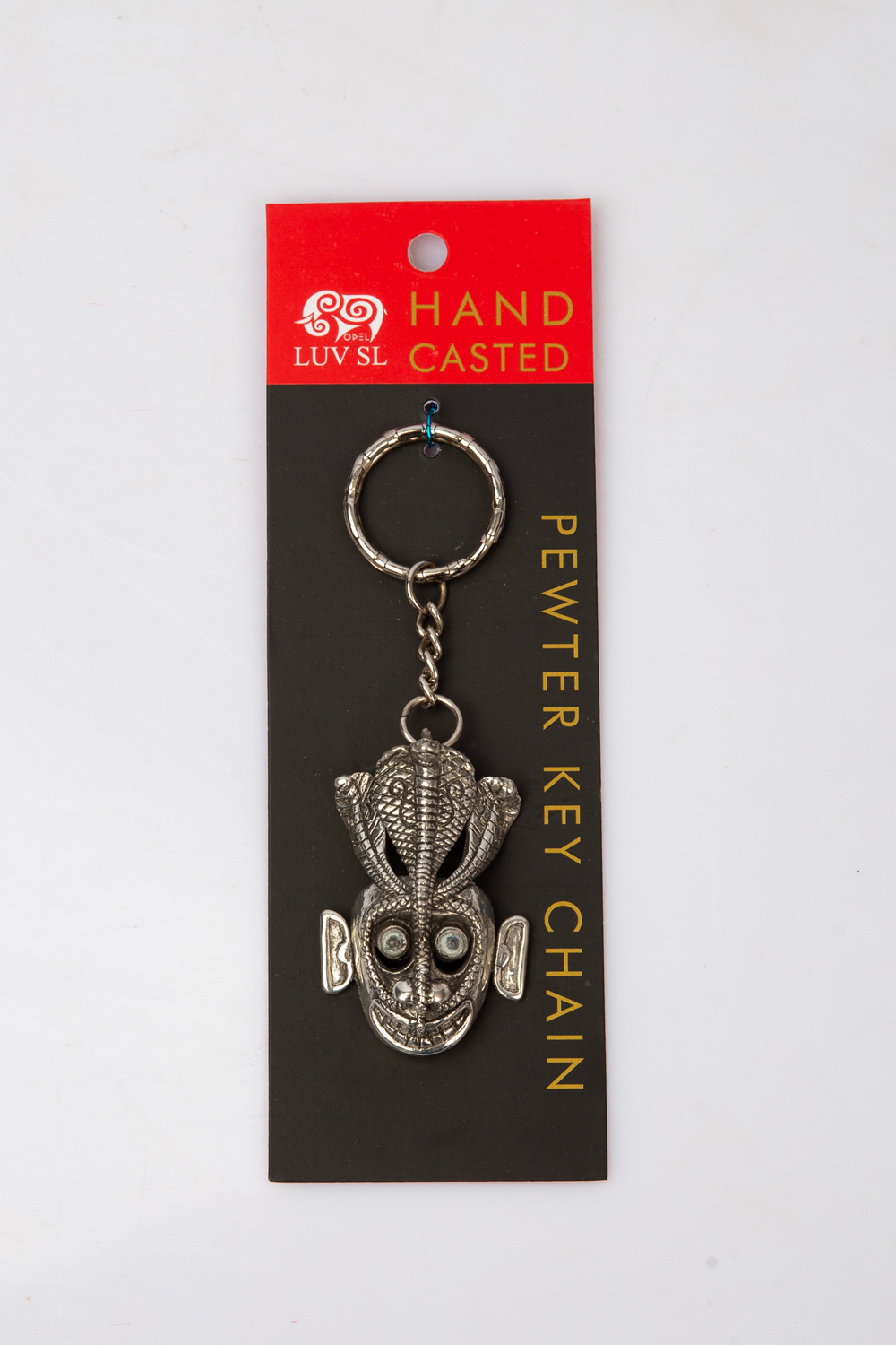 Luv Sl Key Tag Traditional Devil Mask | Odel.lk