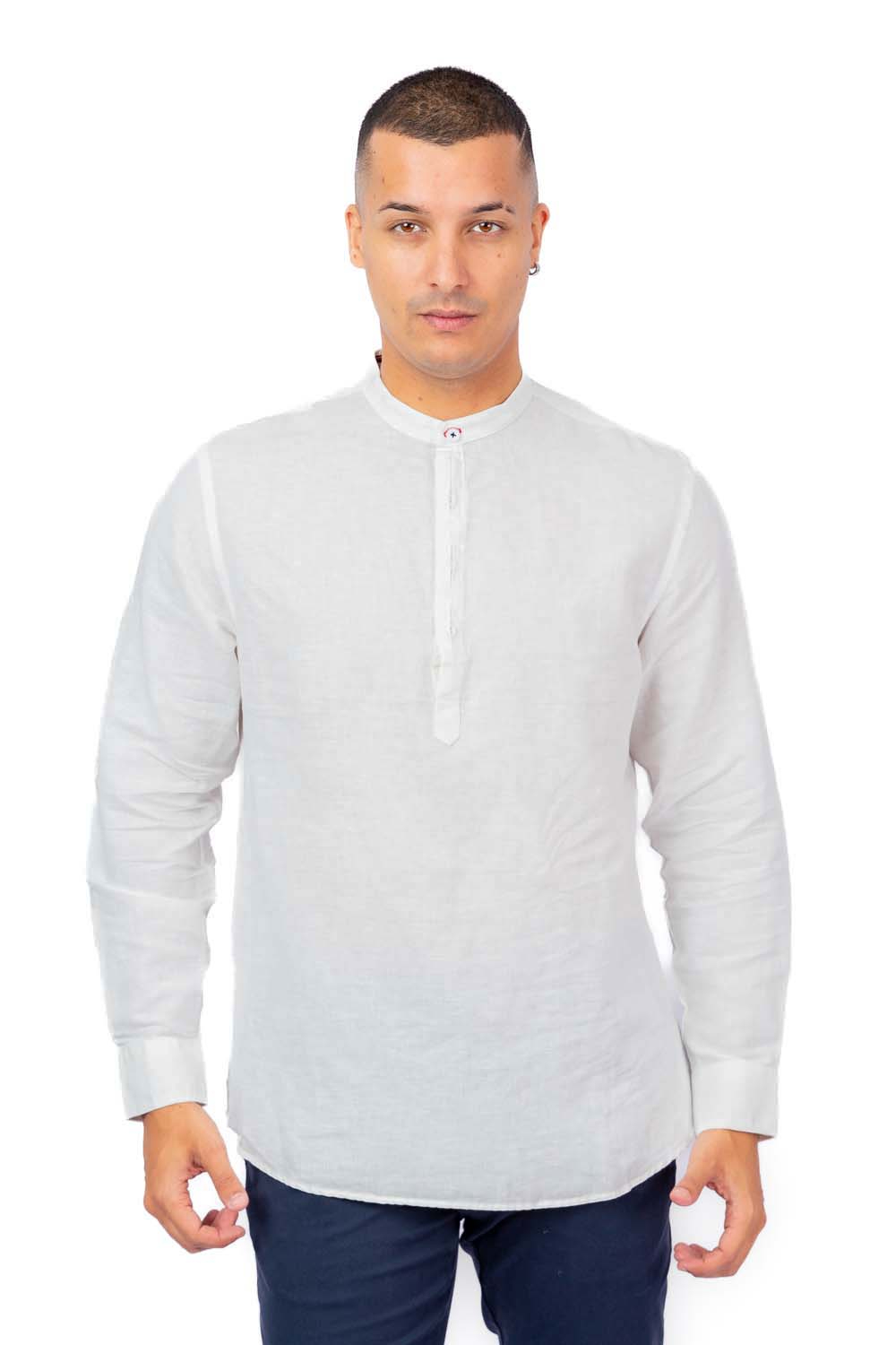 Premium Solid Linen Long Sleeve Shirt | Odel.lk