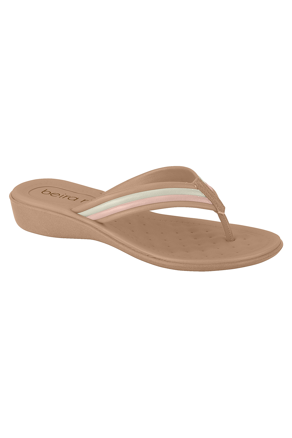 Beira Rio Womens White Sandals | Odel.lk