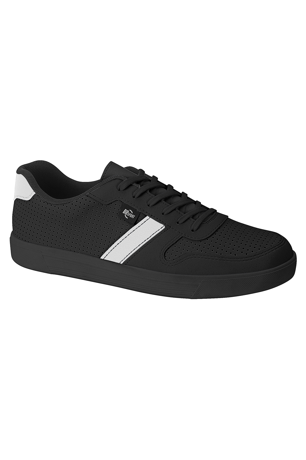 Br Sport Mens Black & White Shoes | Odel.lk