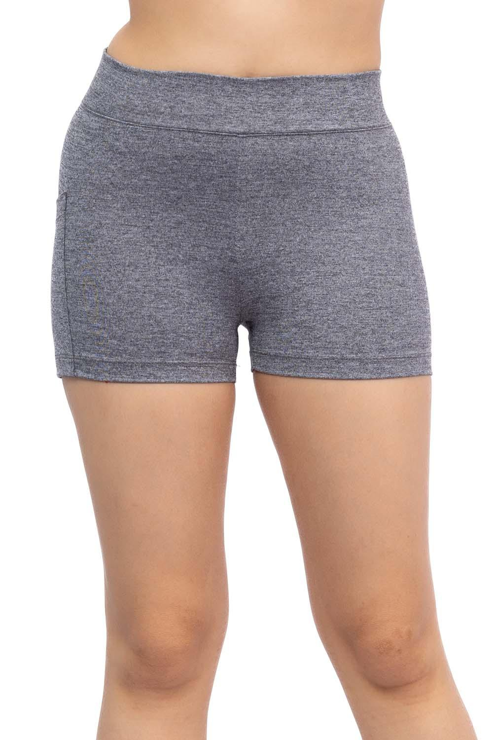 Biconic Grey Side Pocket Mini Cycling Short | Odel.lk