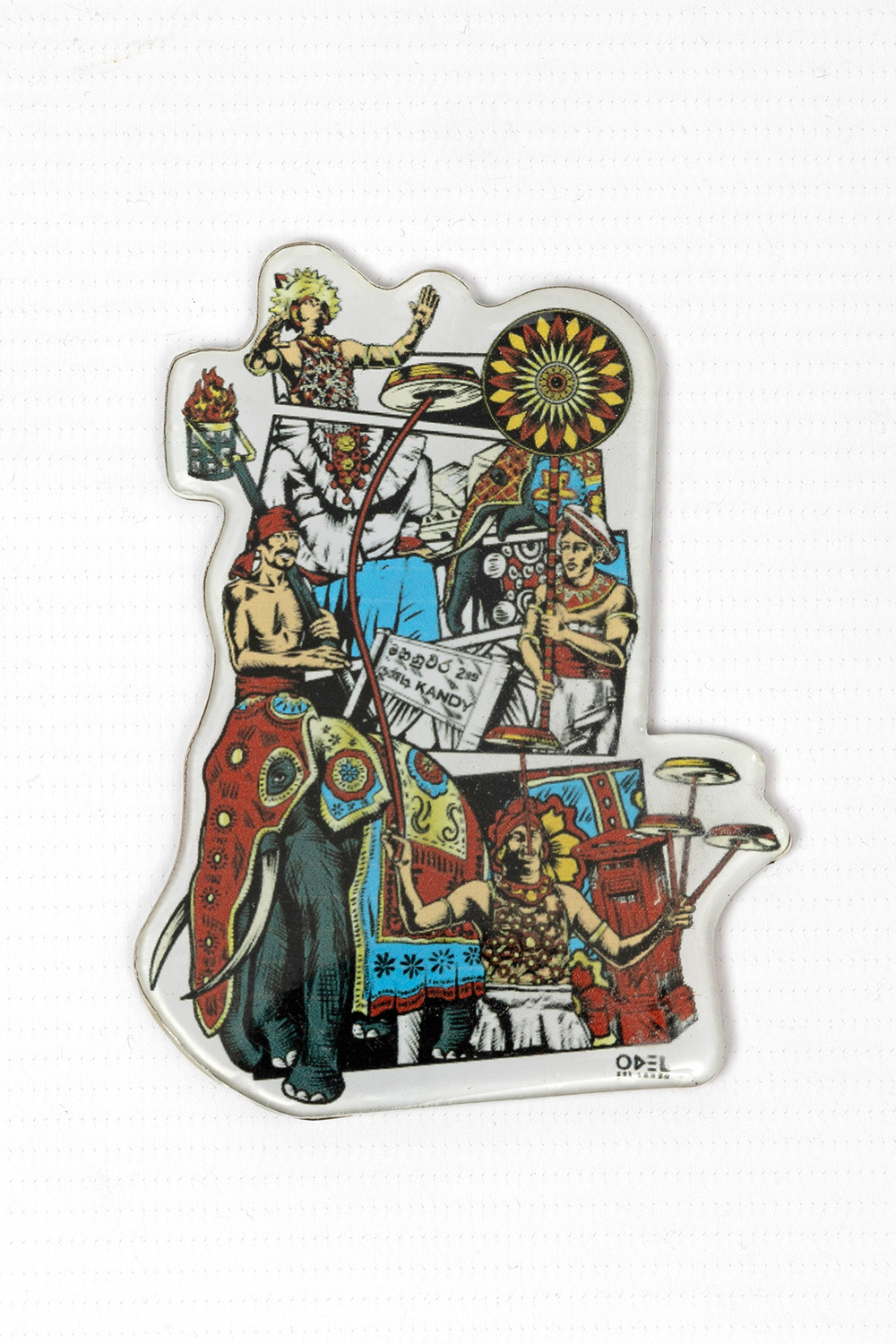 Luv Sl Fridge Mag Vertical Shape Full Perahera Clltn | Odel.lk