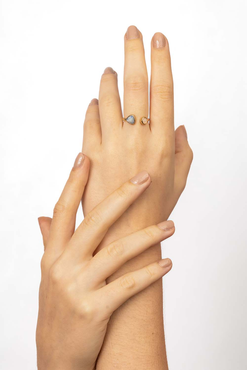 Backstage Multi Stone Adjustable Ring | Odel.lk