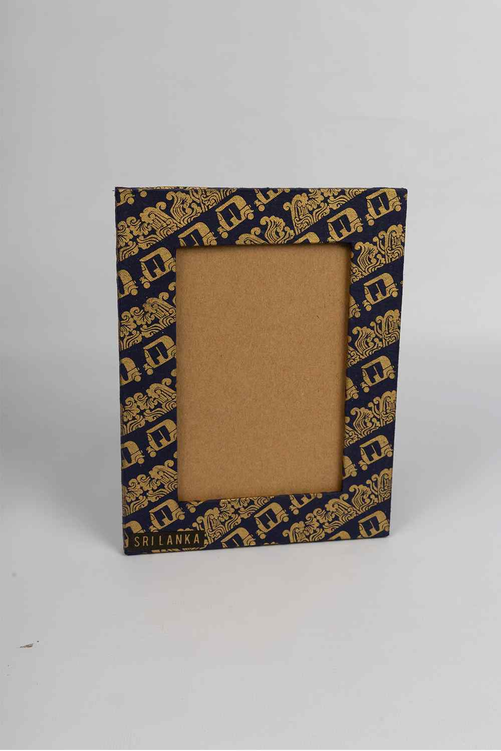 Luv Sl Tuk Tuk Navyblue Medium Photo Frame | Odel.lk