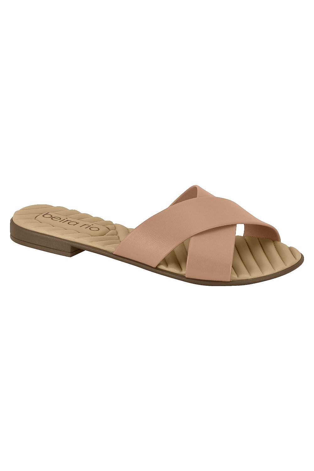 Beira Rio Women's Nude Flats | Odel.lk