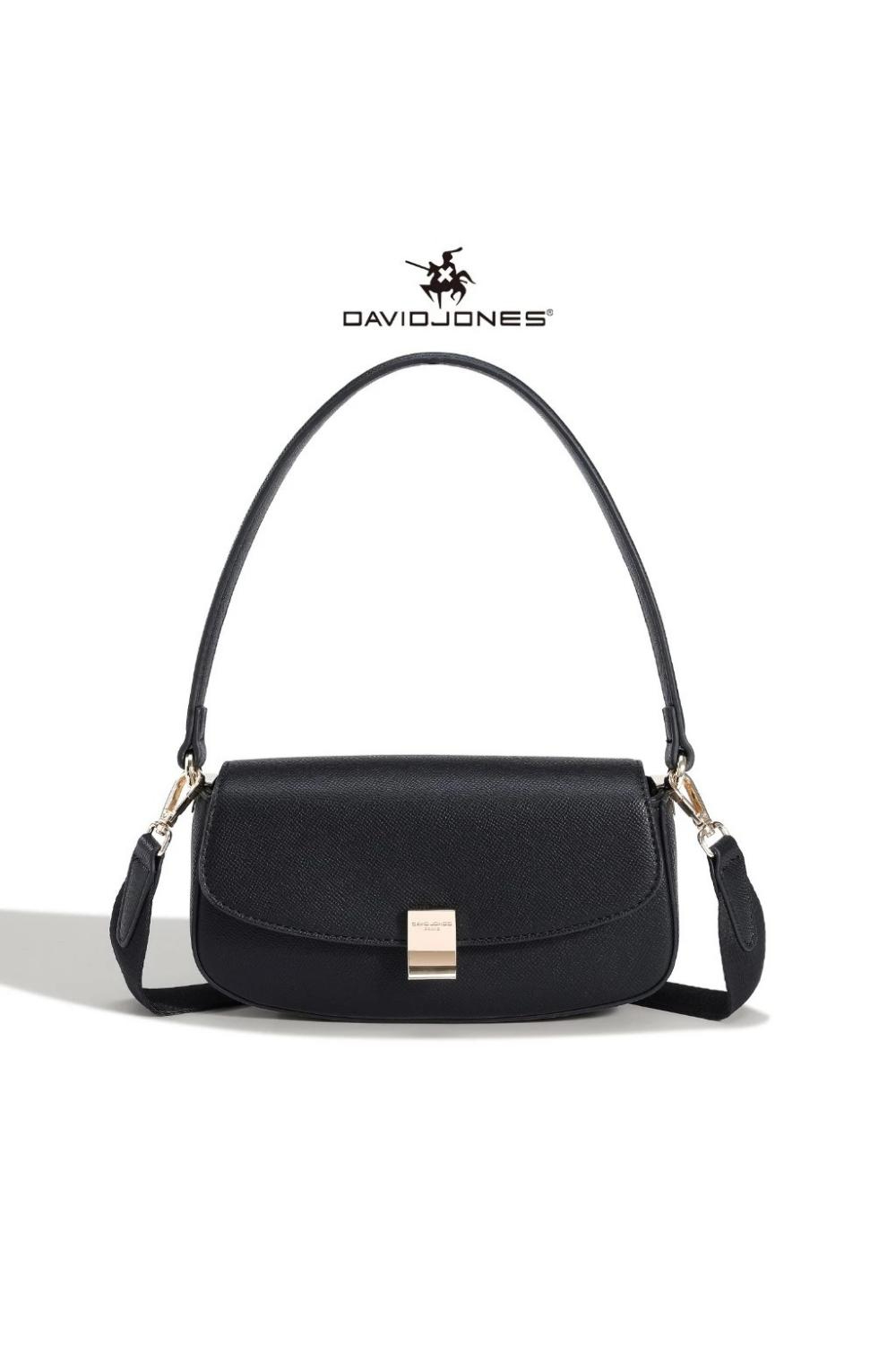 David Jones Black Women's Shoulder Bag | Odel.lk