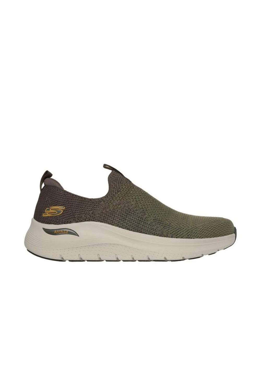 Skechers Arch Fit 2.0 Olive Lifestyle Shoe | Odel.lk
