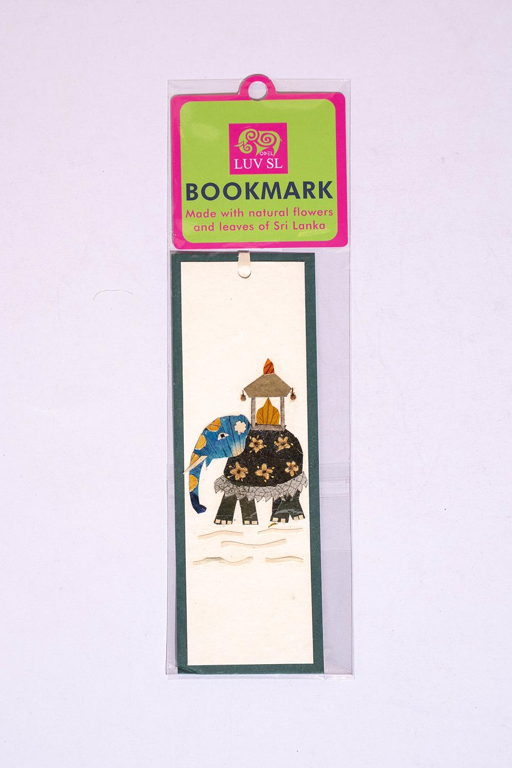 Luv Sl Bookmarks Bookmark Elephant Designs Handmad Natural | Odel.lk