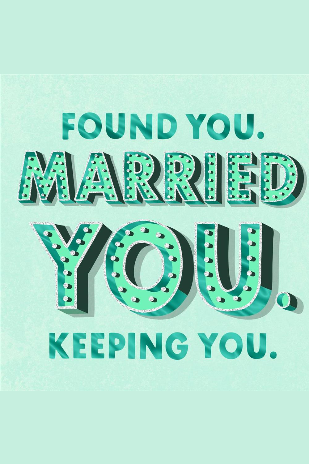 Hallmark Married You Anniversary Card | Odel.lk