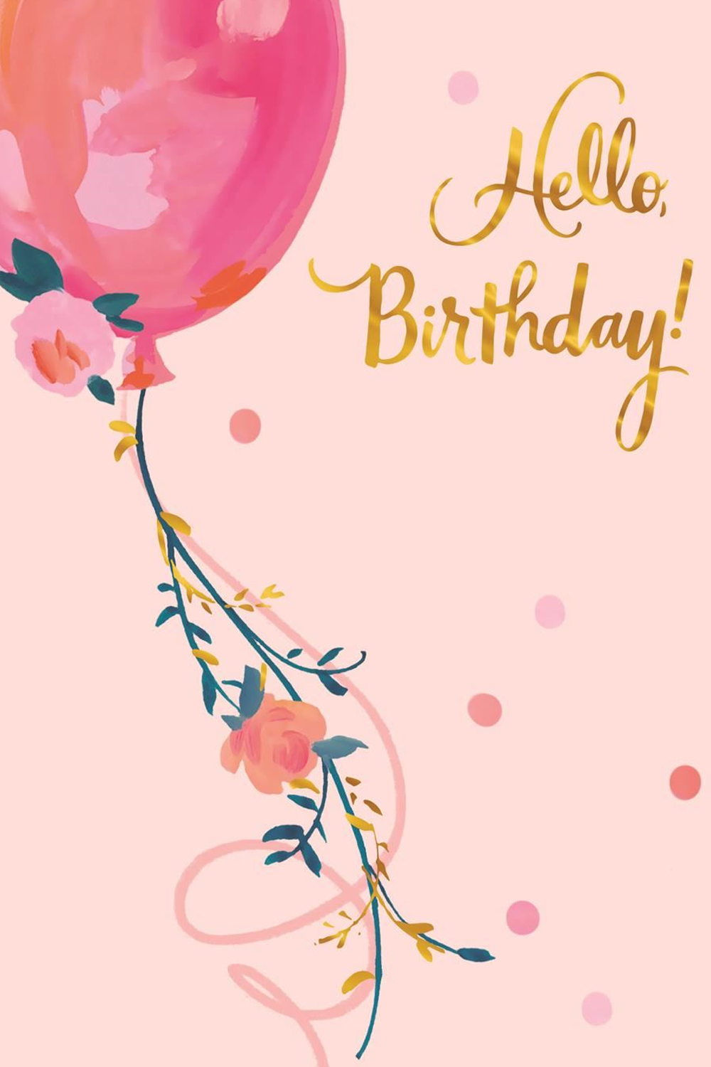Hallmark Hello Birthday Card | Odel.lk