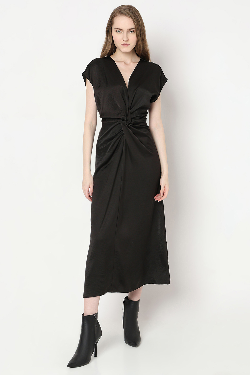 Vero Moda Olive Knot Dress | Odel.lk