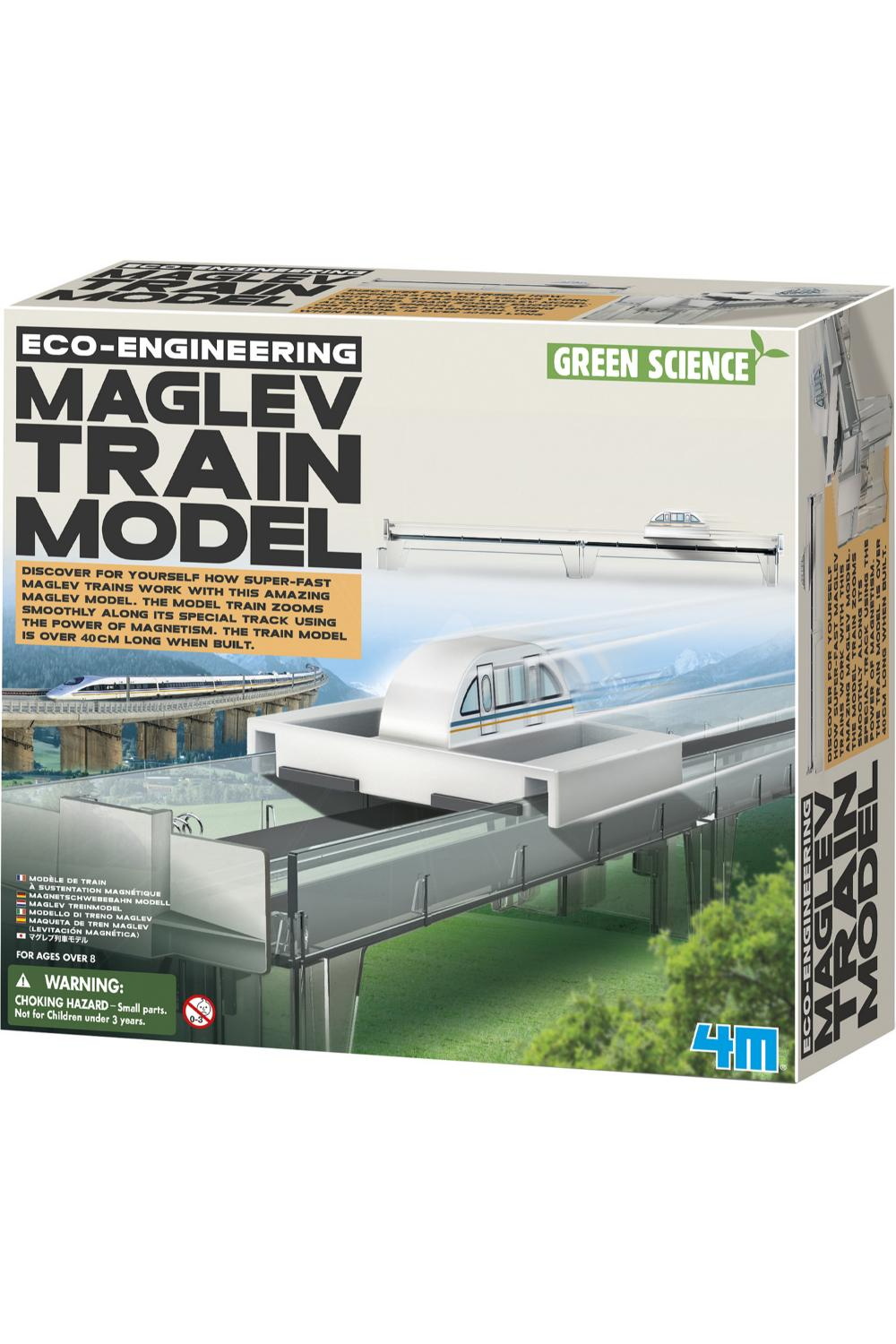 4M Green Science Maglev Train Magnet Powered Kit | Odel.lk