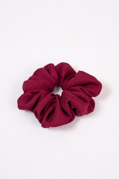 Backstage Wine Red Scrunchies | Odel.lk