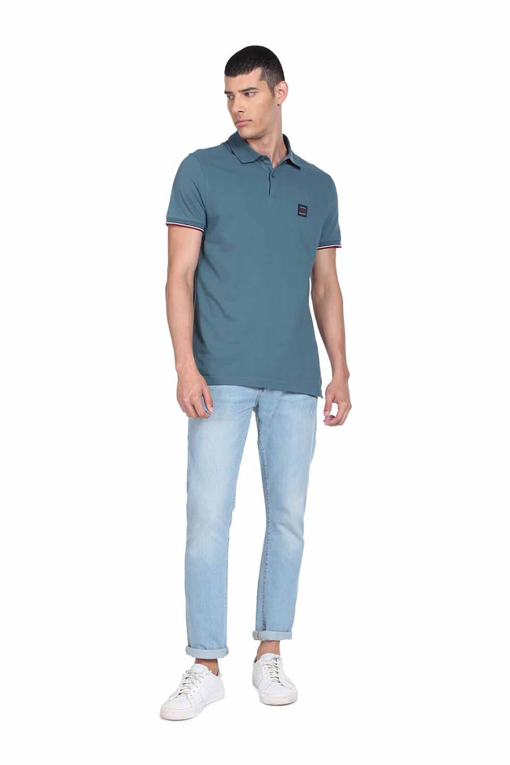 Tommy Hilfiger Men's Blue Polos | Odel.lk