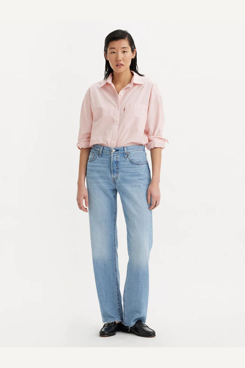 Levi's Women's Mid Rise 501 Straight Fit Jean | Odel.lk