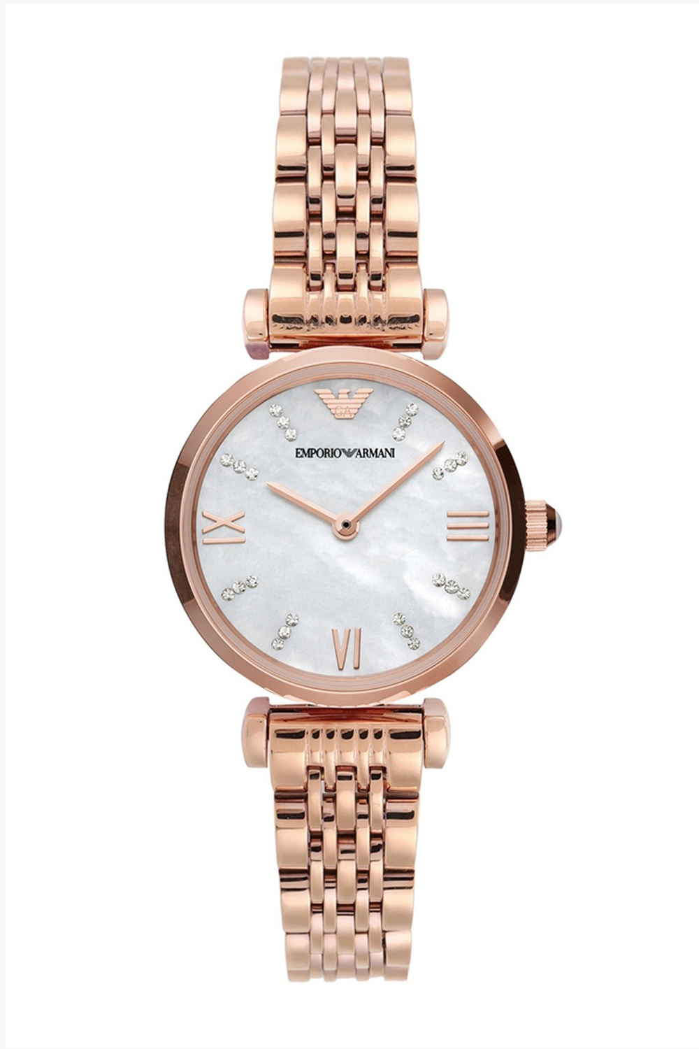 Emporio Armani Gianni T-B Stainless Women Rose Gold | Odel.lk