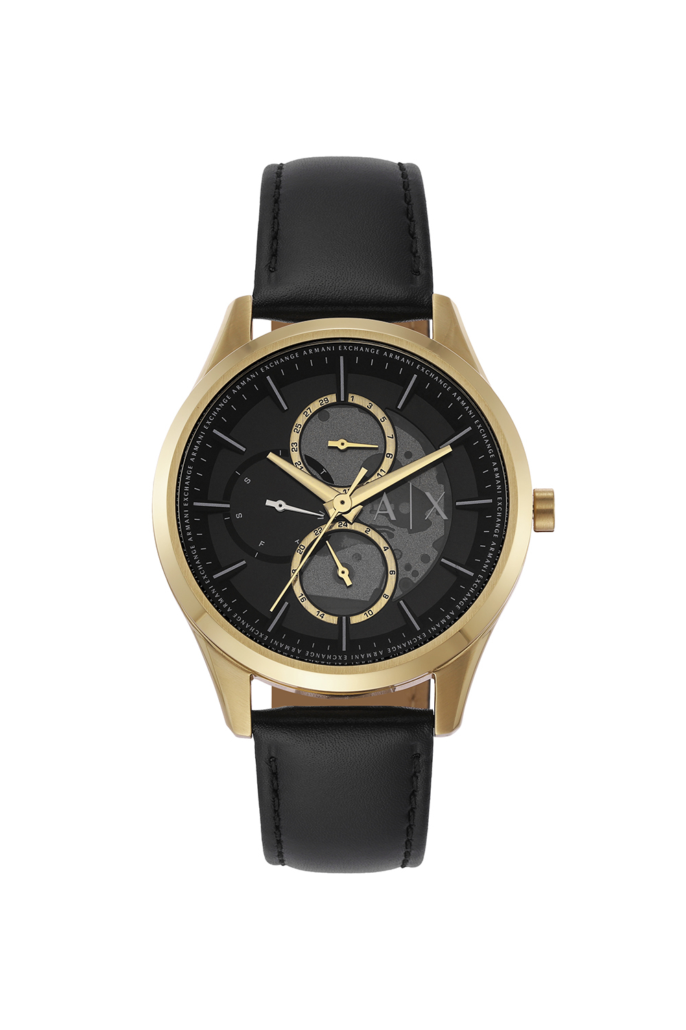 Armani Exchange Dante Leather Men's Watch | Odel.lk