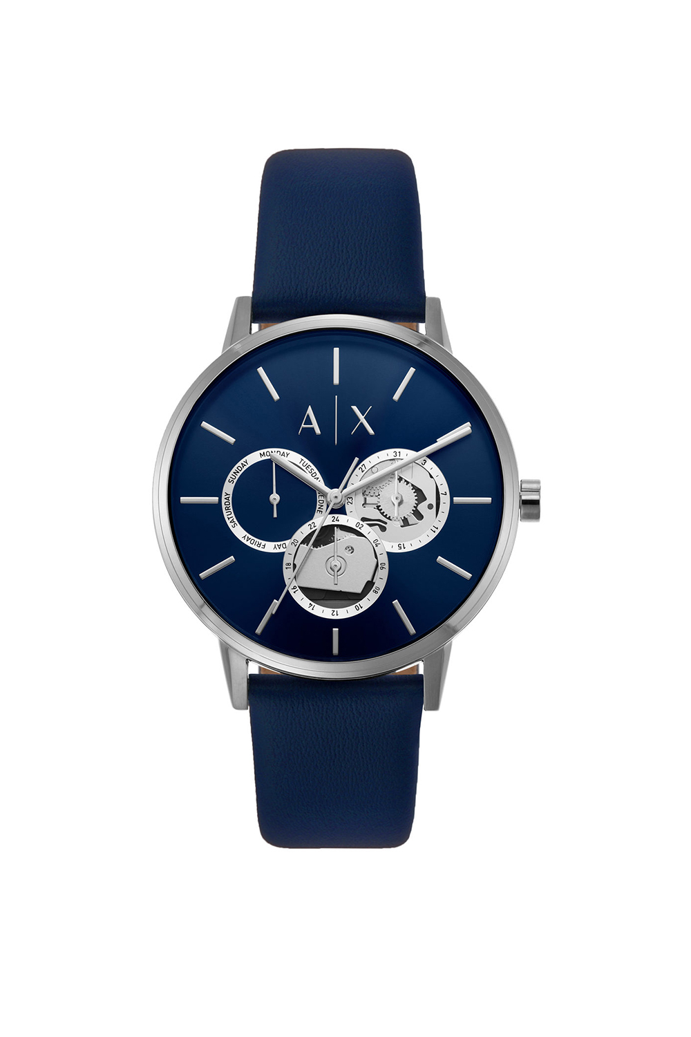 Ax Cayde Leather Mens Watch AX2746 | Odel.lk