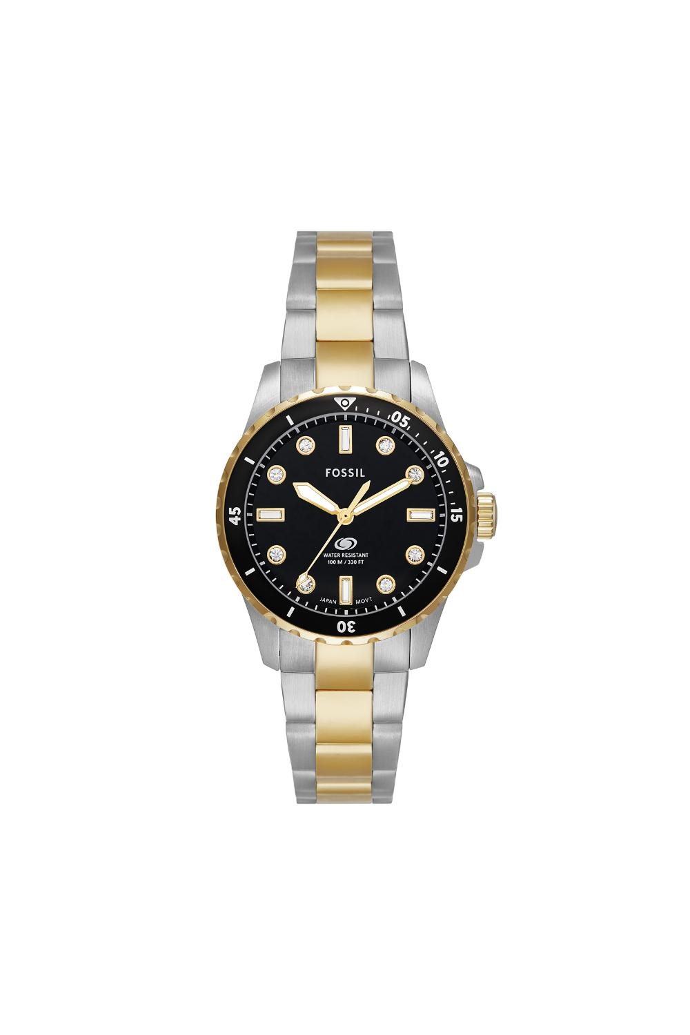 Fossil Fossil Blue Dive Stainless Steel Women Watch | Odel.lk