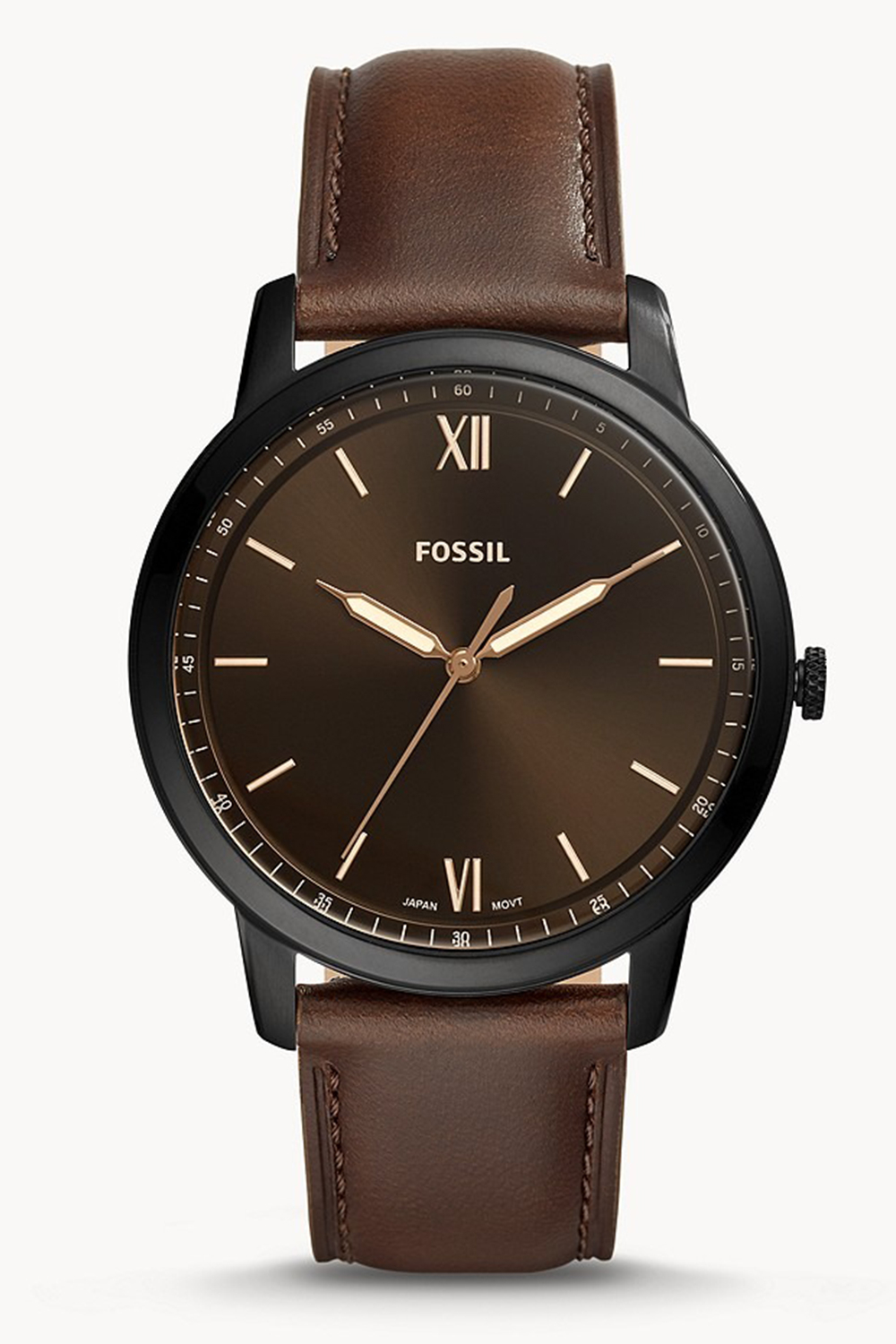 Fossil The Minima Leather Mens Watch FS5551 | Odel.lk
