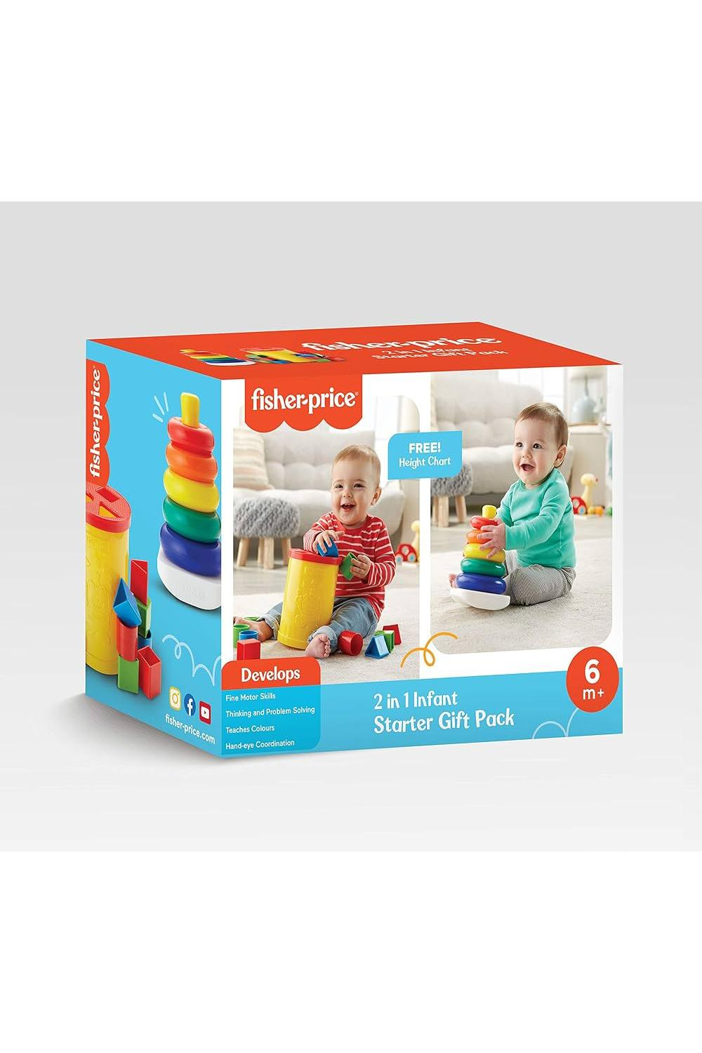 Fisher-Price 2-In-1 Infant Starter Giftpack | Odel.lk