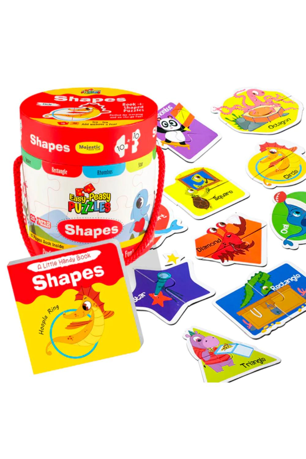 Majestic Easy-Peasy Puzzles Shapes | Odel.lk