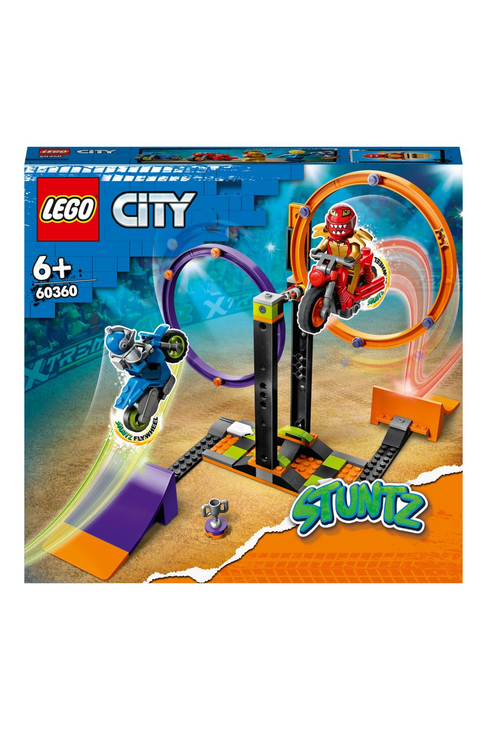 Lego Spinning Stunt Challenge | Odel.lk