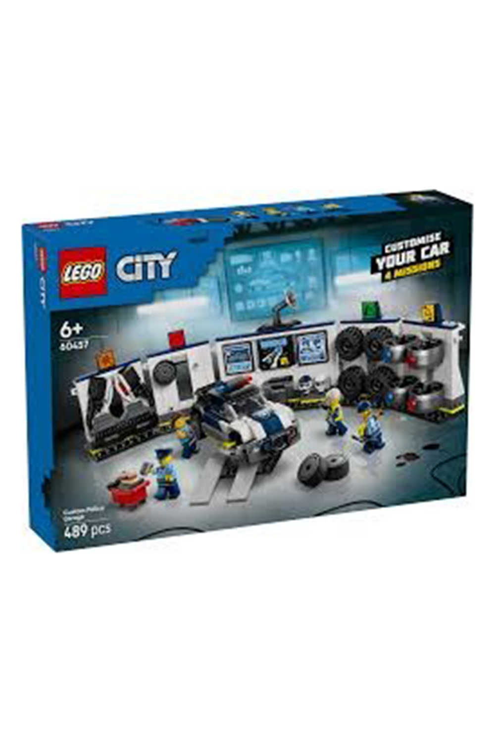 Lego Custom Police Car Garage V29 | Odel.lk