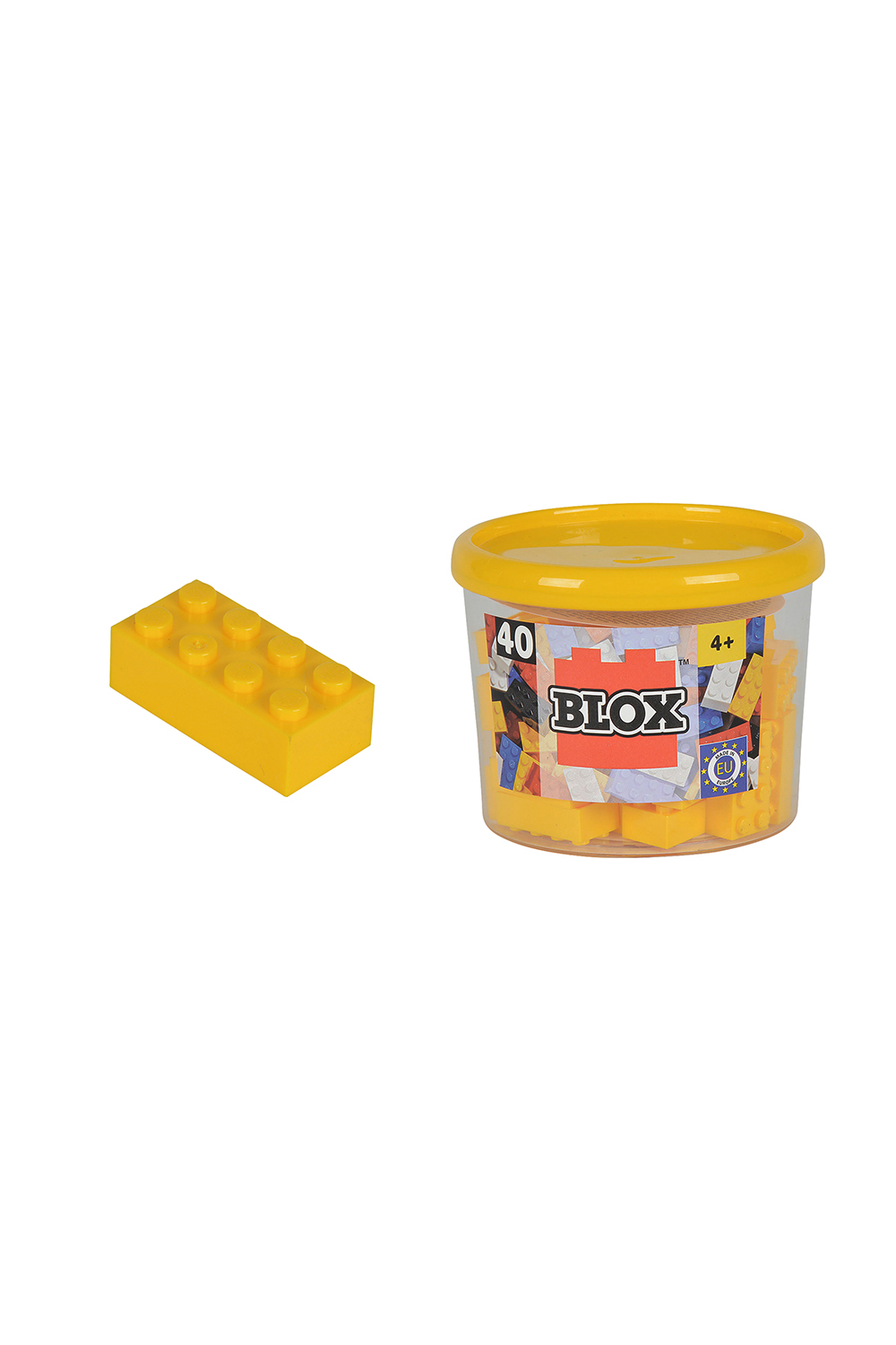 Blox 40 Yellow 8 Pin Bricks In Box | Odel.lk