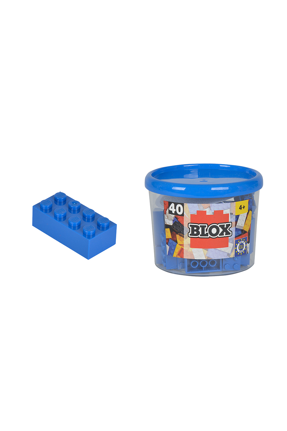 Blox 40 Blue 8 Pin Bricks In Box | Odel.lk