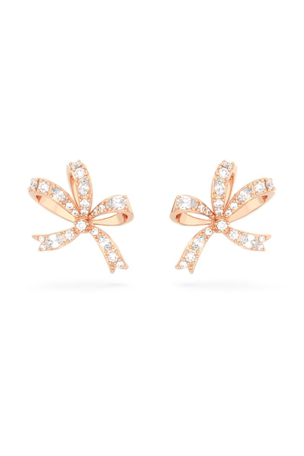 Swarovski Volta Earrings Rose Gold-Tone Finish | Odel.lk