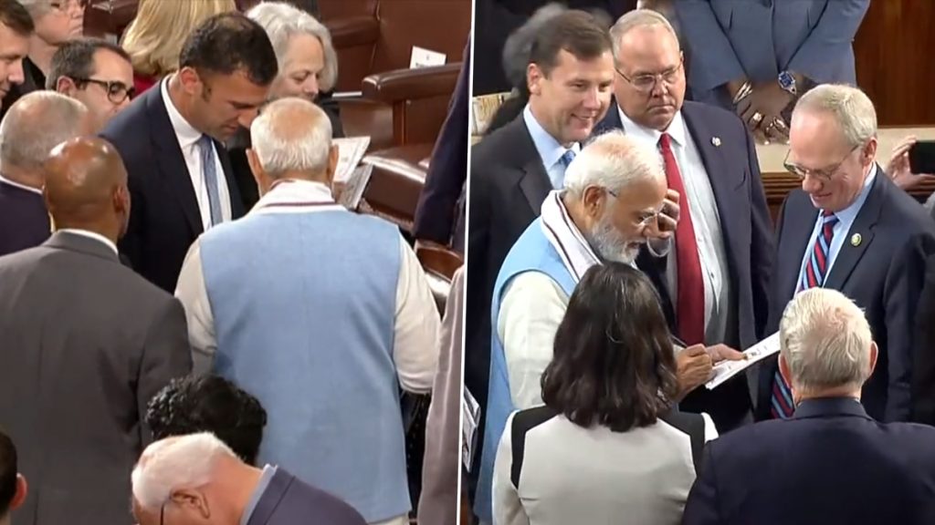 Autograph from PM Modi: இந்திய பிரதமர் நரேந்திர மோடியிடம் போட்டிபோட்டு ...